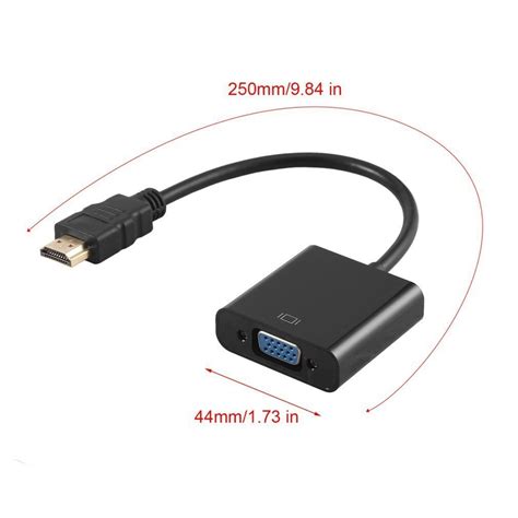 Hdmi Compatibel Naar Vga Adapter Kabel Hdmi Compat Grandado
