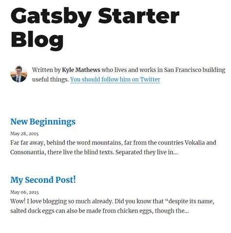 Gatsby JSを導入してみた masalibの日記