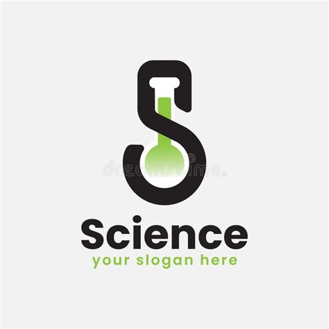 Science Logo Design Icon Inspiration With Laboratory Vector