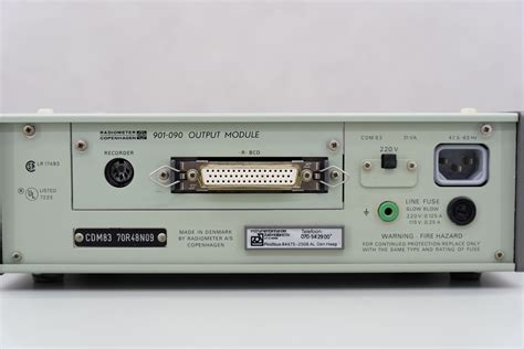 Radiometer Copenhagen Cdm 83 Conductivity Meter Gemini Bv