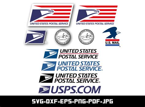 USPS SVG DXF Png Eps Pdf Cut File For Cricut And Etsy