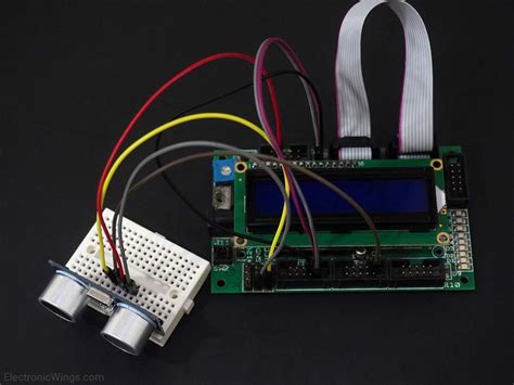 Ultrasonic Module Hc Sr04 Interfacing With Avr Atmega16atmega32