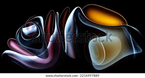 3d Render Abstract Art Part Surreal Stock Illustration 2216997889