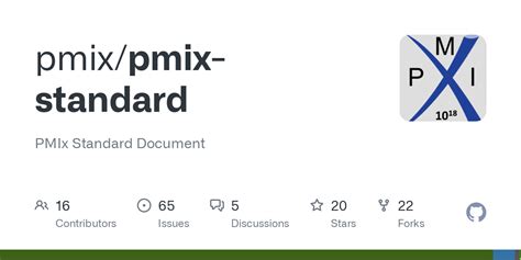 Github Pmixpmix Standard Pmix Standard Document