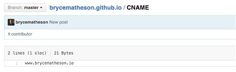 Configure Custom Domain Name For Github Pages Using Namecheap