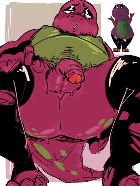 Rule 34 34 Anthro Ass Balls Barney And Friends Barney The Dinosaur