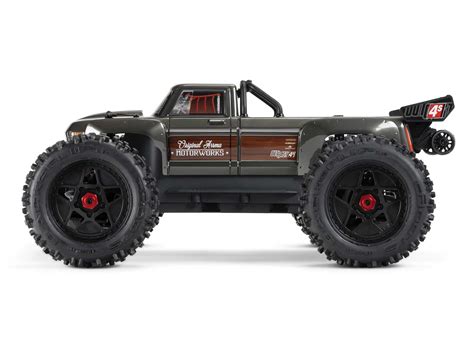Arrma 1 10 Outcast 4x4 4s Blx Centre Diff Speed Mt Gunmetal Kings