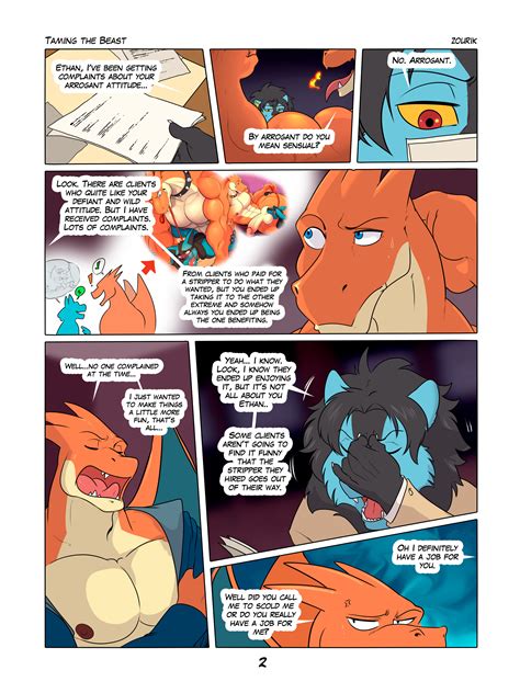 Rule 34 2022 Absurd Res Charizard Collar Comic Dominant Dominant Male English Text Genitals Hi