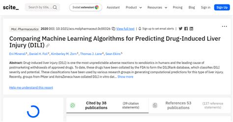 Comparing Machine Learning Algorithms For Predicting Drug Induced Liver