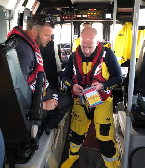 Larne Rnli Celebrate Newly Qualified Coxswain On Uk Volunteers Week Rnli