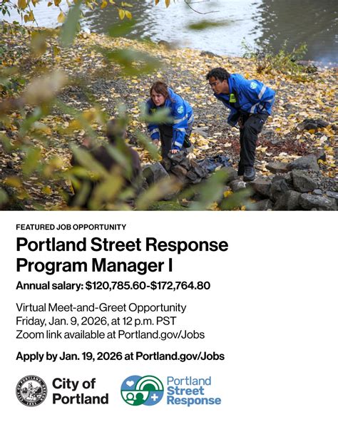 City The Portland Street Response Program Manager Leads The Citys