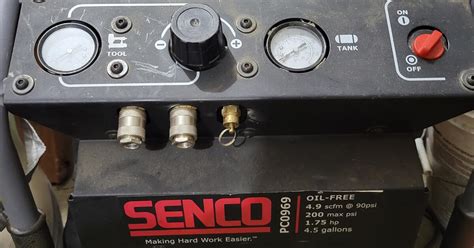 Senco PC0969 4 5 Gallon Compressor For Parts CURB ALERT For Free