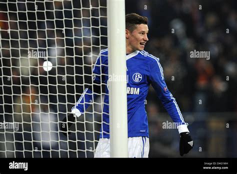 Schalke S Julian Draxler Is Pictured During The UEFA Champions League