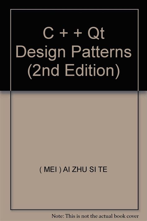 Amazon C Qt Design Patterns 2nd Edition 9787121168901