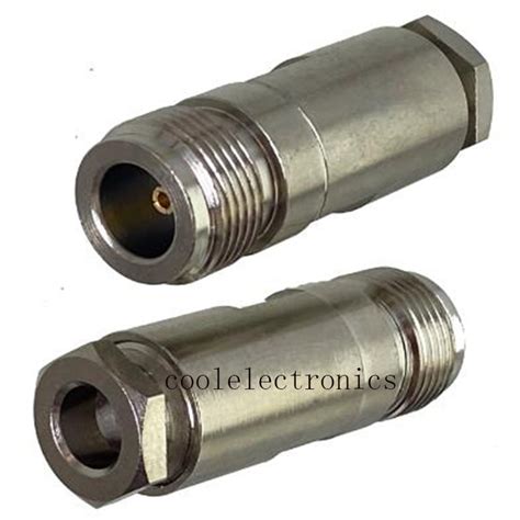 2pcs N แจ็คหญิง Clamp สําหรับ Rf Coaxial สาย Rg5 Rg6 Lmr300 5d Fb 50 5 Rf Connector Shopee