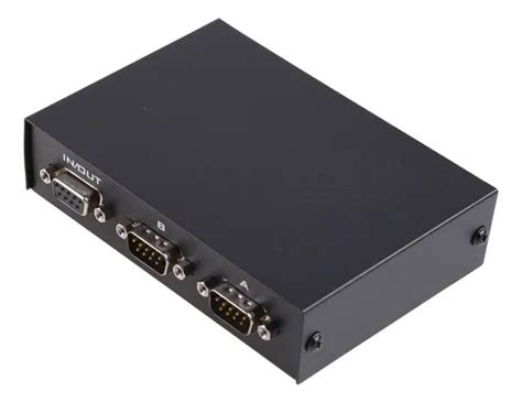 Manual Selector Box With Db9 And Rs232 Serial Port Mercadolivre