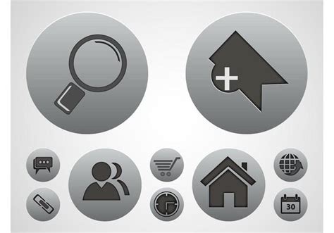 기술 아이콘 벡터 세트 Ai Uidownload