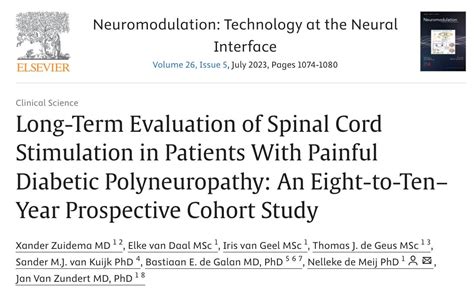International Neuromodulation Society On Linkedin Long Term Evaluation
