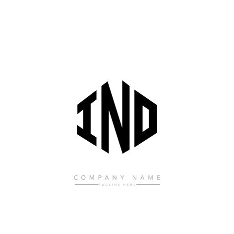 Ino Letter Logo Design With Polygon Shape Ino Polygon And Cube Shape