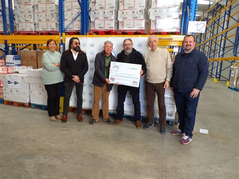 La Asociación Solidaria Cocinillas CCF entrega al Banco de Alimentos la