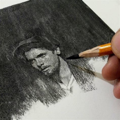 Guy Drawing Portrait Drawing Marvel Drawings Charcoal Drawing