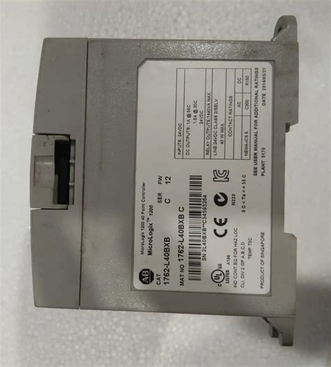 L40bxb Series Allen Bradley 1762 L40bxb Micro Logix Plc At Rs 10000 In