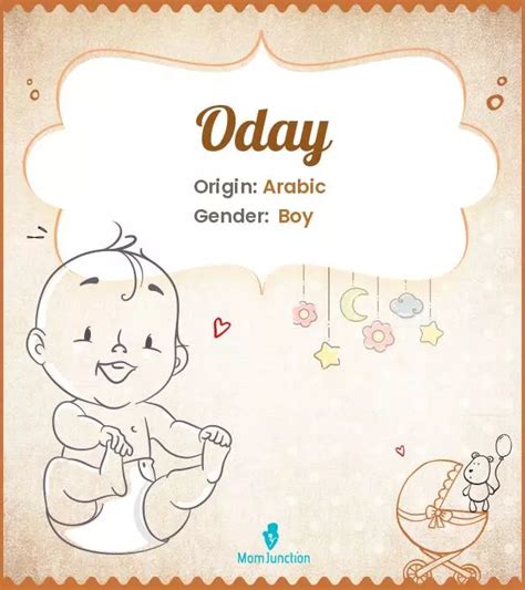 Explore Oday: Meaning, Origin & Popularity