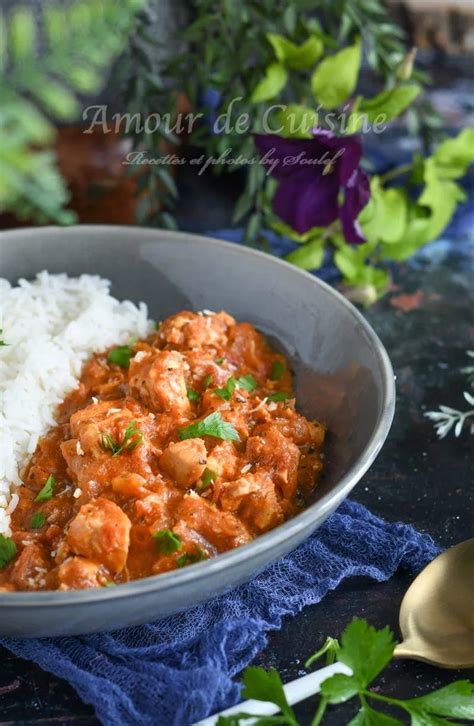 Poulet Au Lait De Coco Et Curry Amour De Cuisine