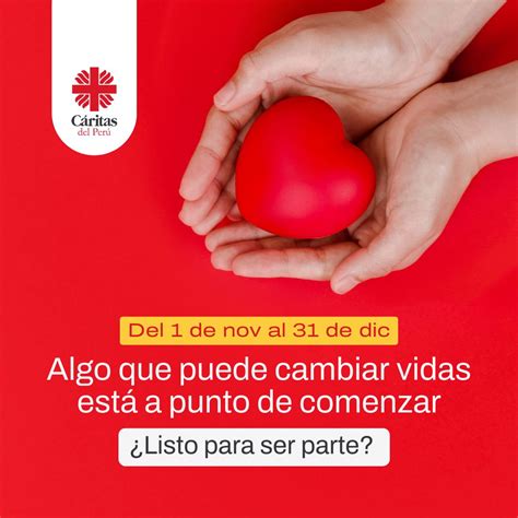 Cuentaregresiva Yosoycaritas Juntostransformandovidas Solidaridad Cáritas Del Perú Oficial