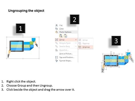 1214 Tab With Three Text Box Diagram Powerpoint Template Ppt Images
