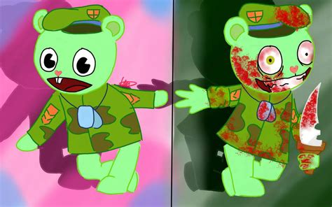 Happy Tree Friends Flippy And Fliqpy By A Fangirl On Deviantart