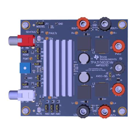 TEXAS INSTRUMENTS TPA D EVM USER MANUAL Pdf Download ManualsLib