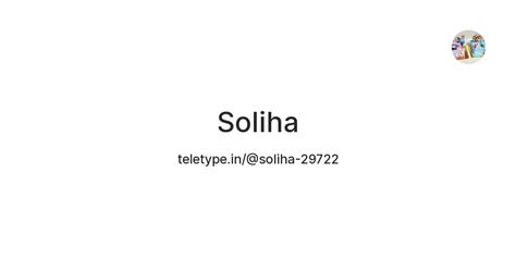 Soliha — Teletype