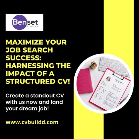 How A Well Structured Cv Can Boost Your Job Search Benset Limited