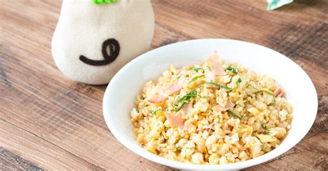 きな粉でコクうまパラパラに！「きな粉チャーハン」