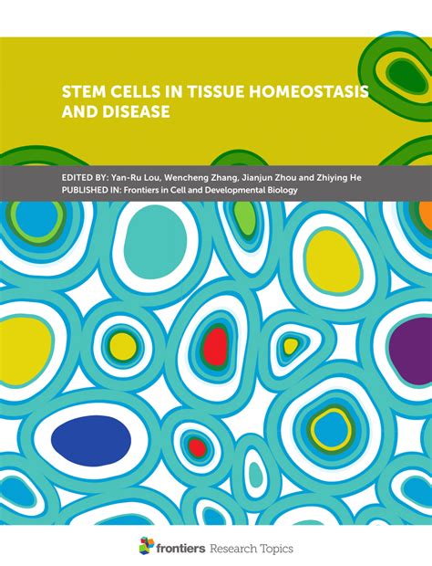 Pdf Stem Cells In Tissue Homeostasis And Disease
