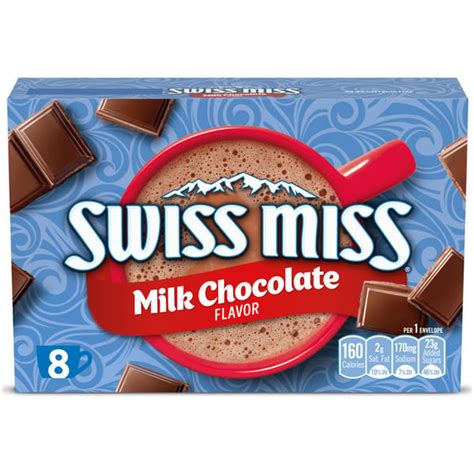 Swiss Miss Hot Cocoa Mix Milk Chocolate Flavor Same Day Delivery Or