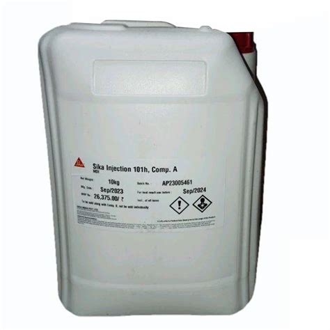 10 Kg Sika Injection 101h Waterproofing Chemical Liquid At ₹ 12000can