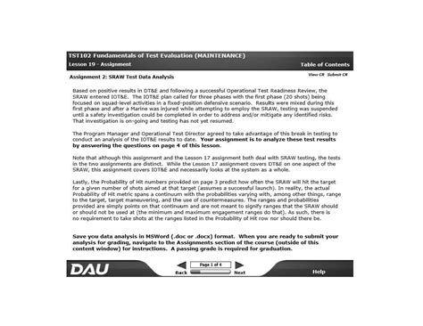 Solved Tst102 Fundamentals Of Test Evaluation Maintenance