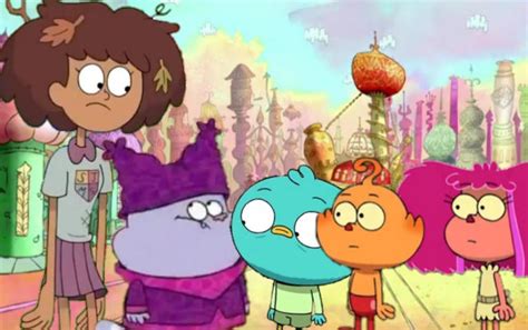 Anne Boonchuy And Chowder Meets Harvey Beaks By Eddazzling81 On Deviantart