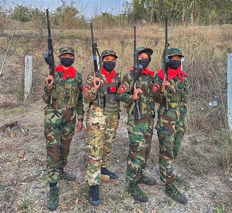 စစ်ကိုင်းနှင့် မကွေးရှိ စစ်တပ် တပ်စွဲထားသော နေရာများကို Pdf တပ်များက