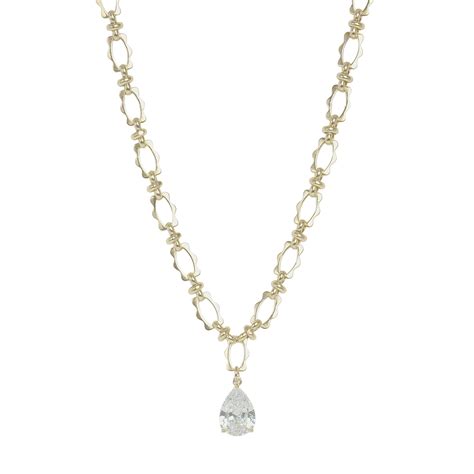 Scalloped Crystal Choker L George Designs
