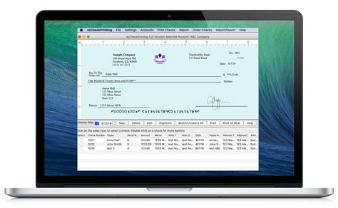 Easy To Use Check Printing Software For Mac Customers
