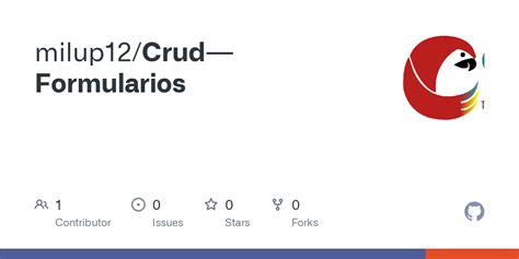 Github Milup12crud Formularios