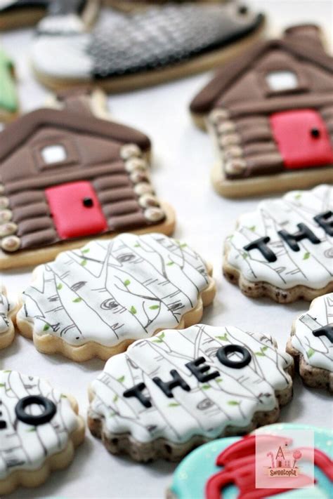 Caramel Royal Icing Recipe Video Of Decorating Camping Cookies