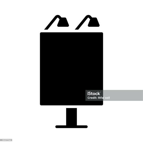 Ilustración De Billboard Ads Icon Vector Design Template Ilustración Y