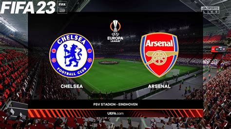 Fifa 23 Chelsea Vs Arsenal Europa League Ps5 Gameplay Youtube