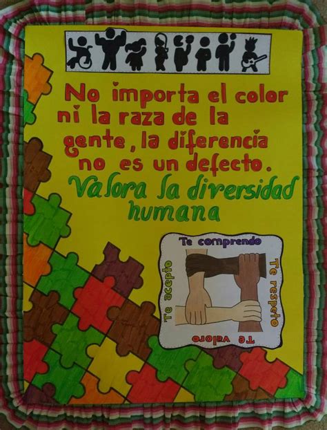 2 Diseña un cartel que promueva de forma creativa la inclusión social