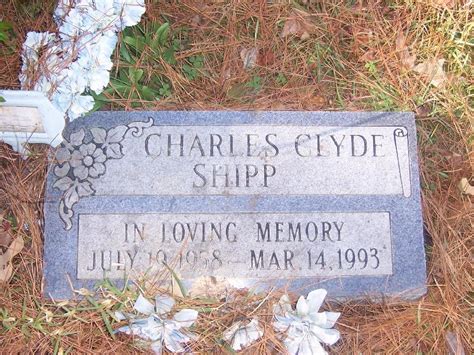 Charles Clyde Shipp Find A Grave Memorial