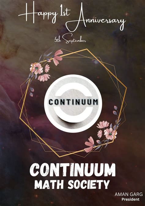Continuum Math Society On Linkedin Continuum Math Society Nitjamshedpur